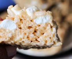 Dessert - Marshmallow to cereal ratio for rice krispies recipes