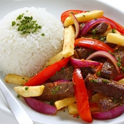 Dinner - Lomo Saltado (Peruvian Stir Fry) recipes