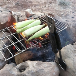How to roast corn over a fire recipes - Sides camping recipes
