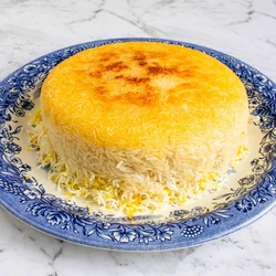 Persian rice dish with crispy bottom bottom recipes - Side dish