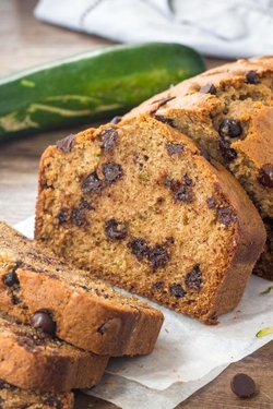 Chocolate chip zucchini bread with sour cream recipes - Breakfast