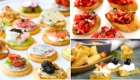 Food - How to make canapes shells at home recipes