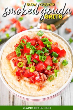 City grits recipe from another broken egg - Breakfast