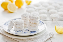 Cookies - How to make lemon flavored powdered sugar recipes