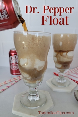 Drinks - How to make dr pepper vanilla float recipes
