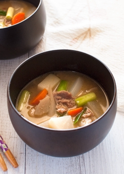 Mains - Milk street pork and vegetable miso soup recipes