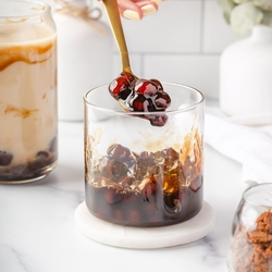 Drinks - How to make boba with cassava flour recipes