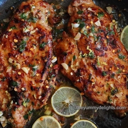 Main - Chicken maison spicy lemon garlic chicken recipe