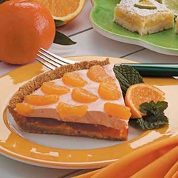 Food - Mandarin orange pie with graham cracker crust recipes